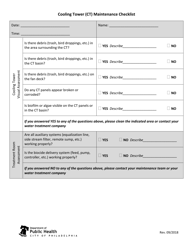 City of Philadelphia, Pennsylvania Cooling Tower (Ct) Maintenance ...