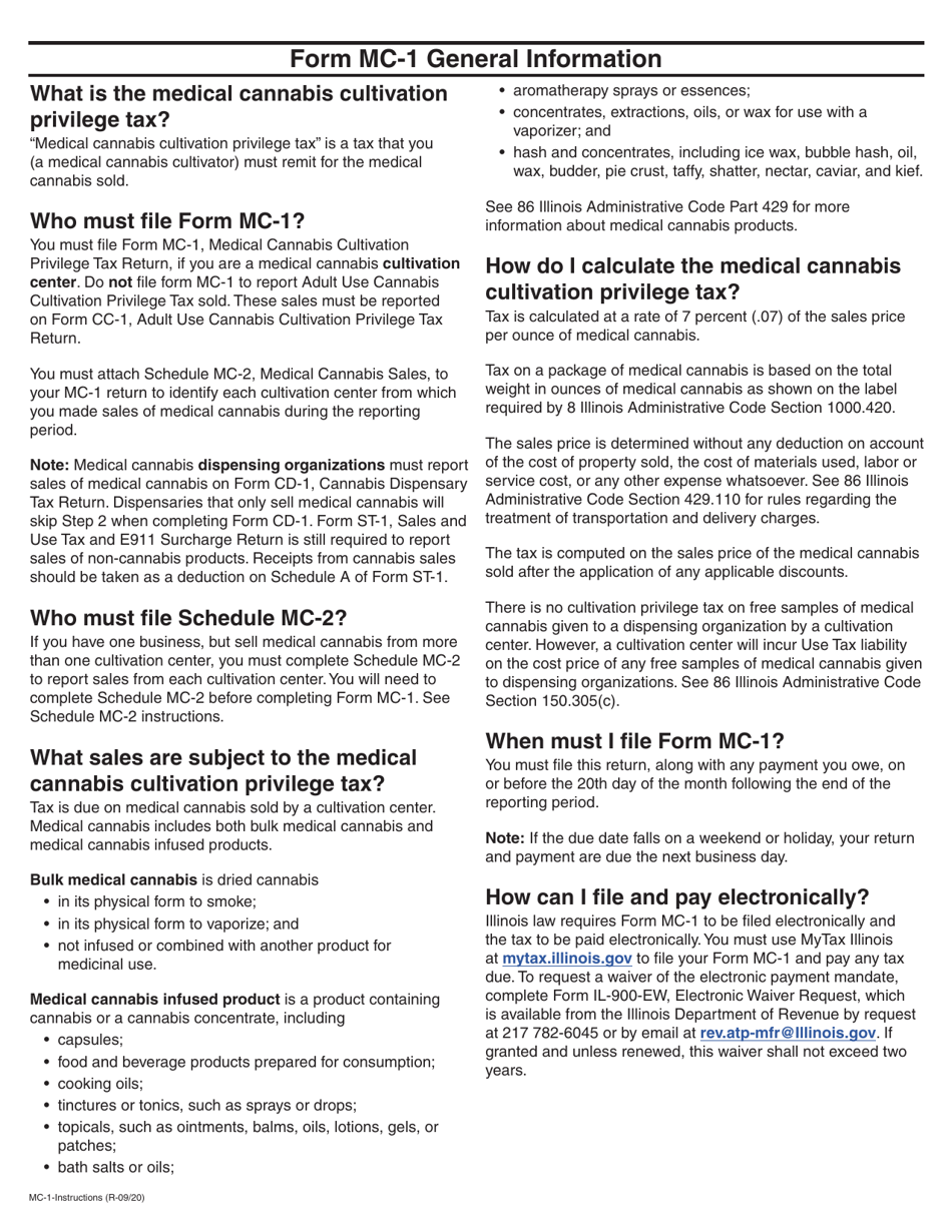 Download Instructions for Form MC-1 Medical Cannabis Cultivation ...