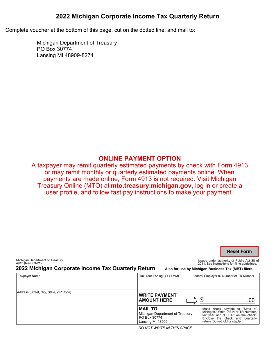Form 4913 - 2022 - Fill Out, Sign Online and Download Fillable PDF ...