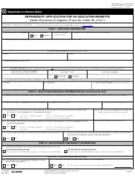VA Form 22-5490 Download Fillable PDF or Fill Online Dependents ...
