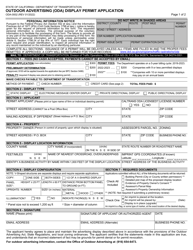 Form ODA-0002 - Fill Out, Sign Online and Download Fillable PDF, California | Templateroller