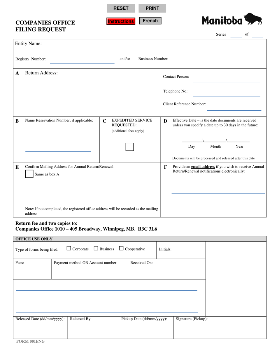 Form 3 - Fill Out, Sign Online and Download Fillable PDF, Manitoba ...