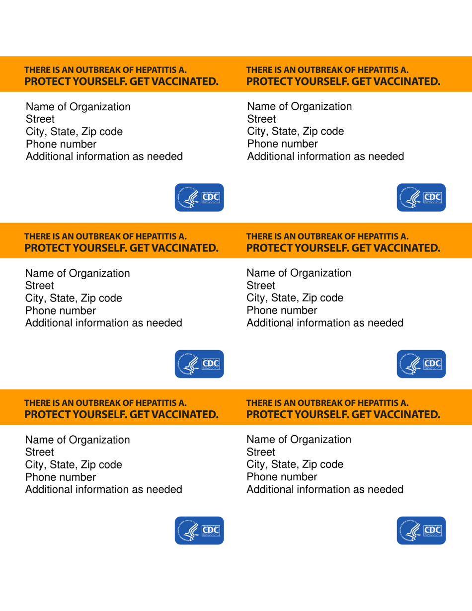 Hepatitis a Get Vaccinated Pocket Card - Fill Out, Sign Online and ...