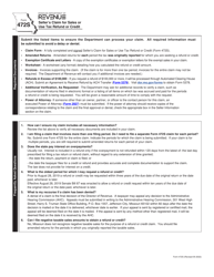 Form 472S - Fill Out, Sign Online and Download Printable PDF, Missouri ...