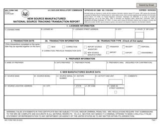 NRC Form 748E - Fill Out, Sign Online and Download Fillable PDF ...