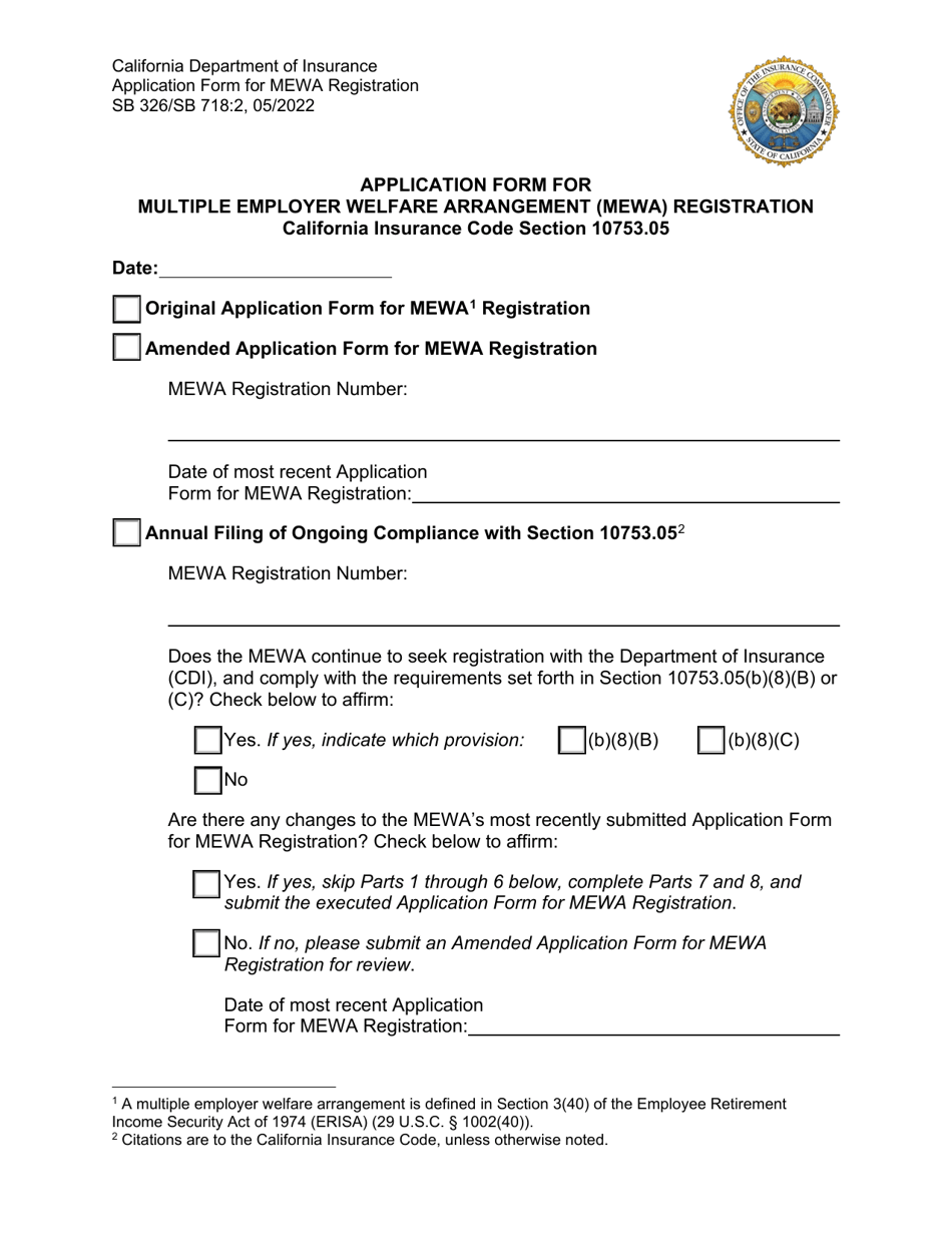 Form SB326 (SB718:2) - Fill Out, Sign Online and Download Fillable PDF ...