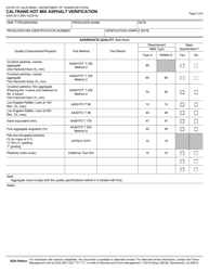 Form CEM-3513 Download Fillable PDF or Fill Online Caltrans Hot Mix ...