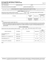 Form CEM-3513 Download Fillable PDF or Fill Online Caltrans Hot Mix ...