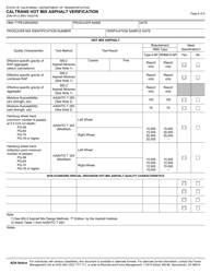 Form CEM-3513 Download Fillable PDF or Fill Online Caltrans Hot Mix ...