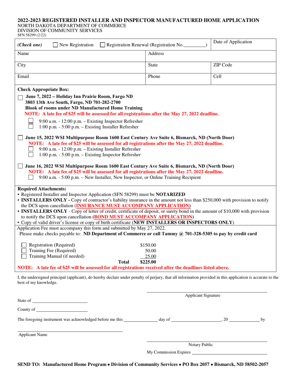 Form SFN58399 - 2023 - Fill Out, Sign Online and Download Printable PDF ...
