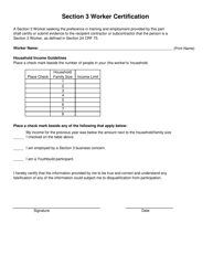 Form S3C-1B Download Printable PDF or Fill Online Section 3 Worker ...