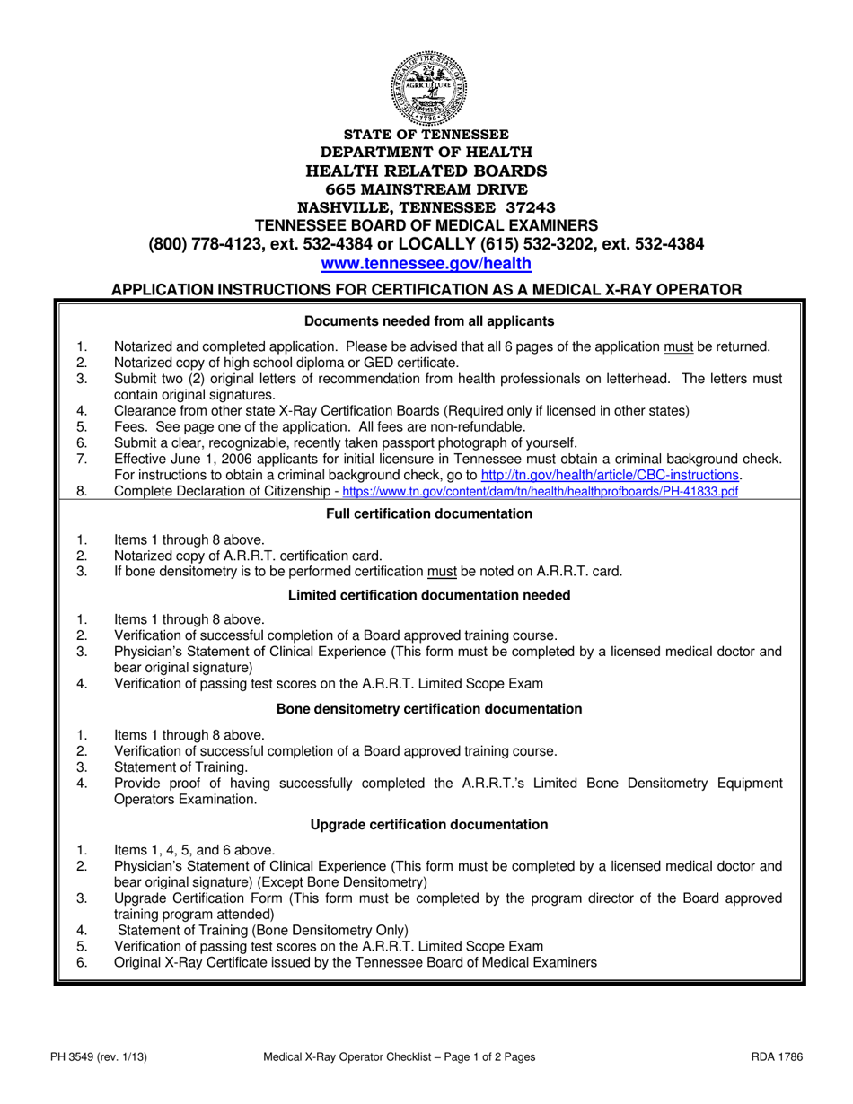 Form PH3549 - Fill Out, Sign Online and Download Printable PDF ...