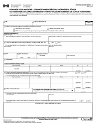 Forme IMM5708 Download Fillable PDF or Fill Online Demande Pour ...