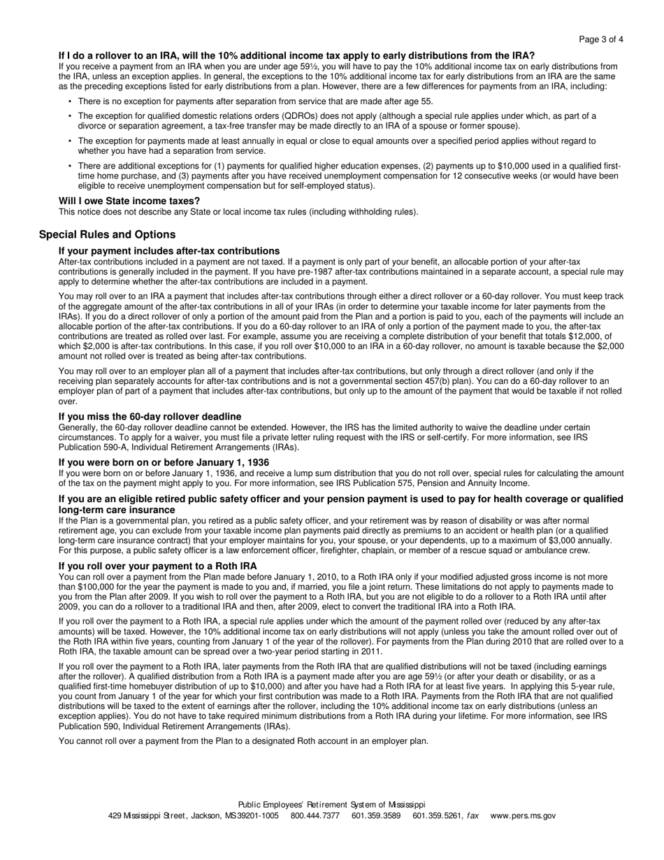 Form 5D - Fill Out, Sign Online and Download Fillable PDF, Mississippi ...