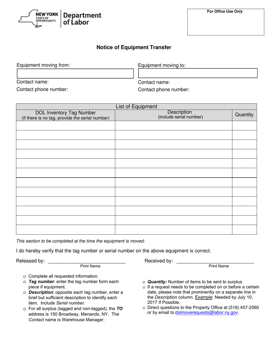 Form GA643 - Fill Out, Sign Online and Download Fillable PDF, New York ...