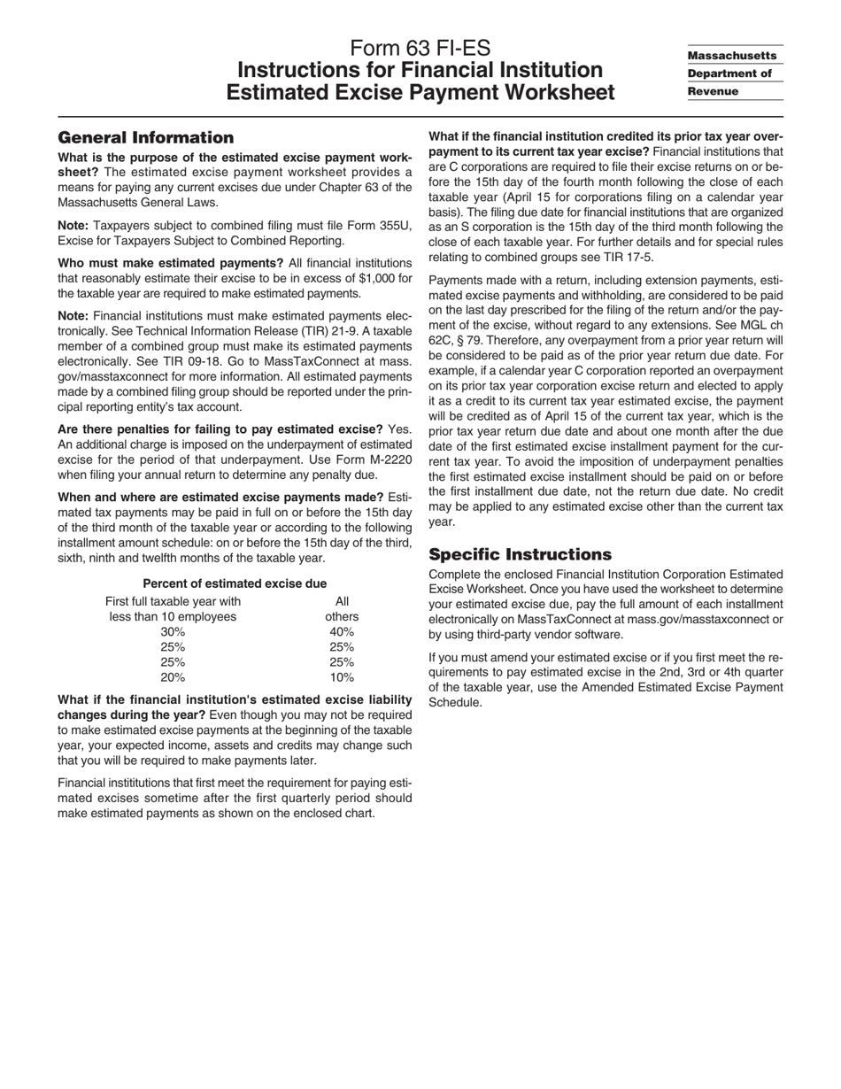 Form 63 FI-ES - Fill Out, Sign Online and Download Printable PDF ...