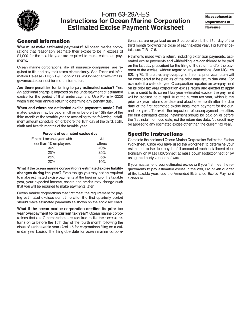 Form 63-29A-ES - Fill Out, Sign Online and Download Printable PDF ...