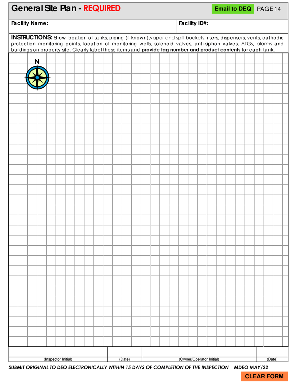 Montana General Site Plan - Fill Out, Sign Online and Download PDF ...
