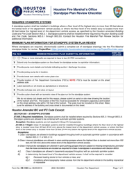 City of Austin, Texas Plumbing Plan Review Commercial Checklist ...