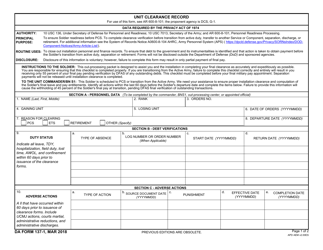 DA Form 137-1 - Fill Out, Sign Online and Download Fillable PDF ...