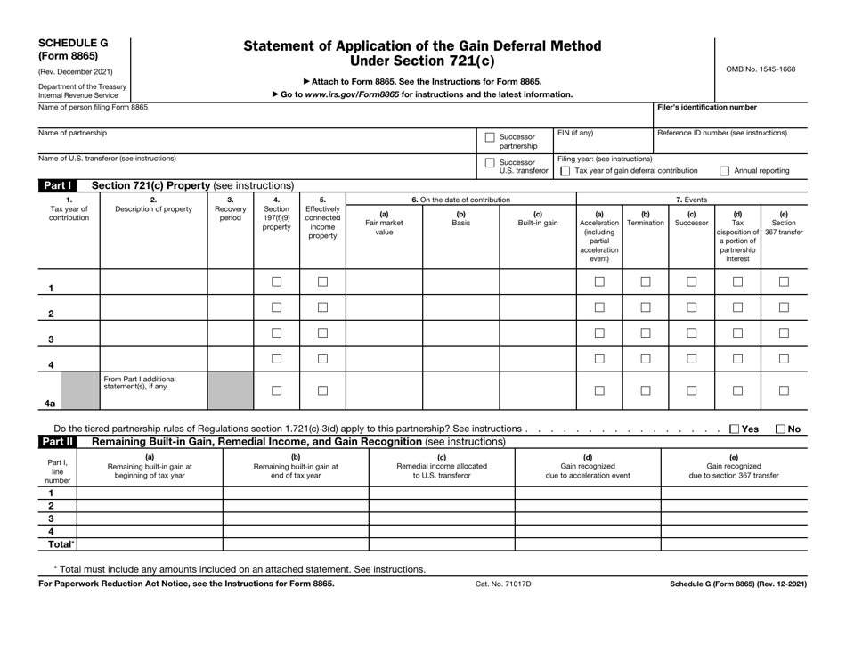 IRS Form 8865 - Fill Out, Sign Online and Download Fillable PDF ...