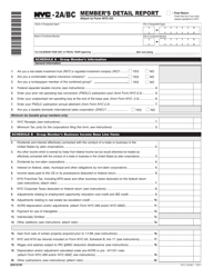 Form NYC-2A/BC - Fill Out, Sign Online and Download Printable PDF, New ...
