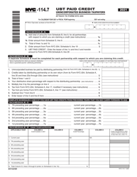 Form NYC-114.7 - 2021 - Fill Out, Sign Online and Download Printable ...