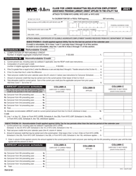 Form NYC-9.8UTX - 2021 - Fill Out, Sign Online and Download Printable ...