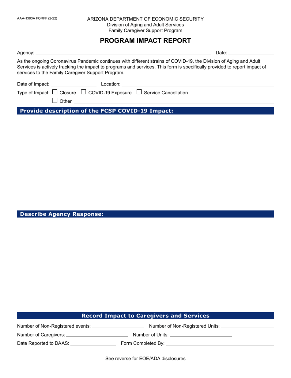 Form AAA-1383A - Fill Out, Sign Online and Download Fillable PDF ...
