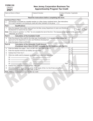 Form 330 - 2021 - Fill Out, Sign Online and Download Printable PDF, New ...