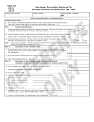 Form 316 - 2021 - Fill Out, Sign Online and Download Printable PDF, New ...