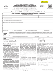 Download Instructions for IRS Form 8288 U.S. Withholding Tax Return for ...