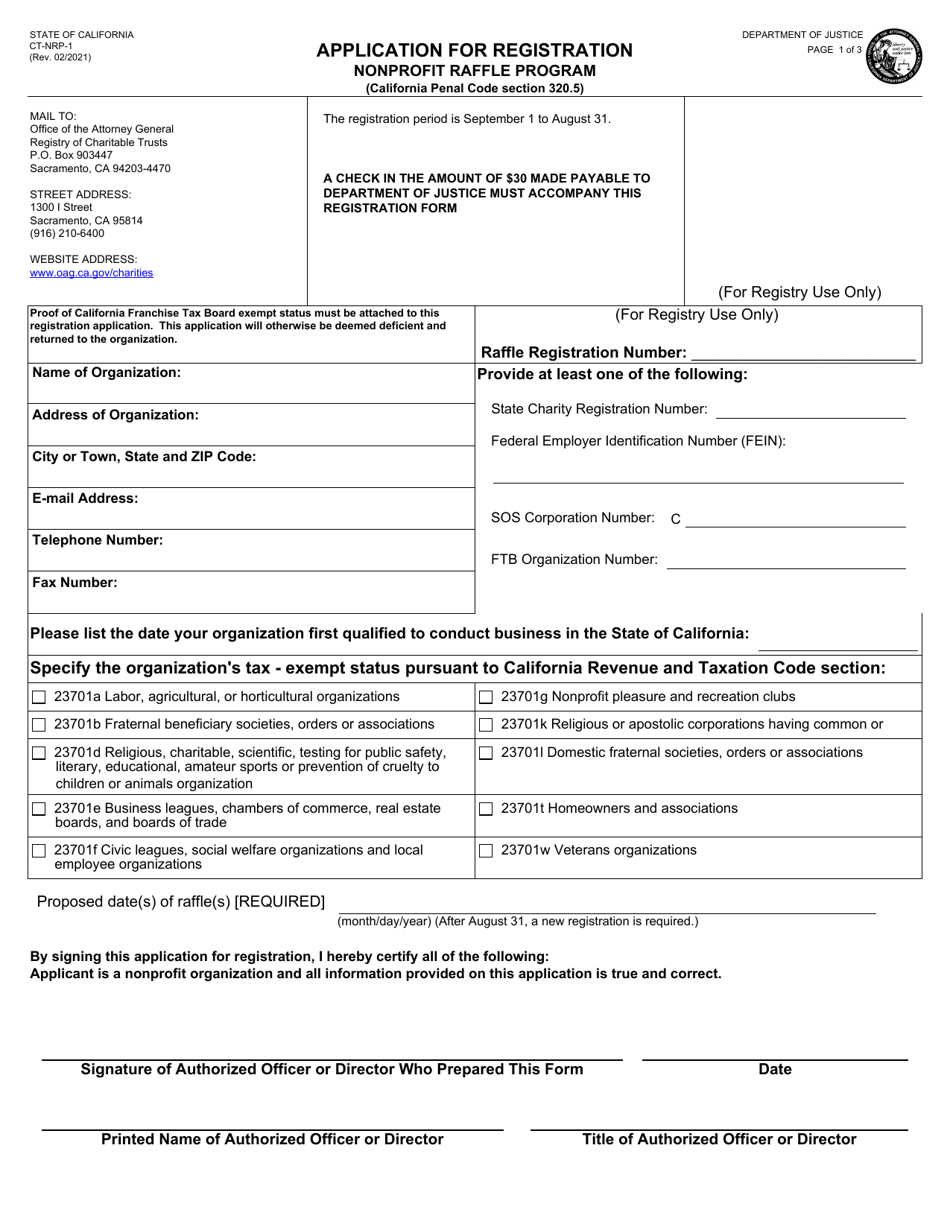Form CT-NRP-1 - Fill Out, Sign Online and Download Fillable PDF ...