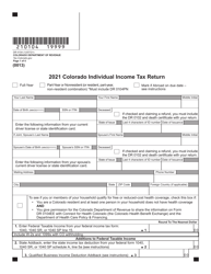 Colorado Department of Revenue Forms PDF templates. download Fill and ...