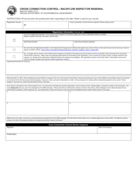 State Form 53035 Download Fillable PDF or Fill Online Cross Connection ...