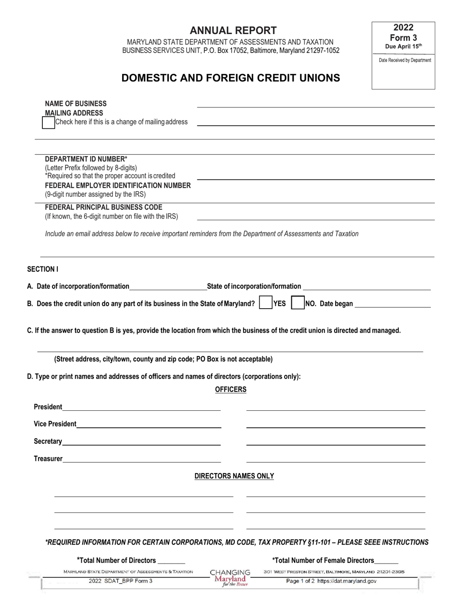 Form 3 - 2022 - Fill Out, Sign Online and Download Fillable PDF ...