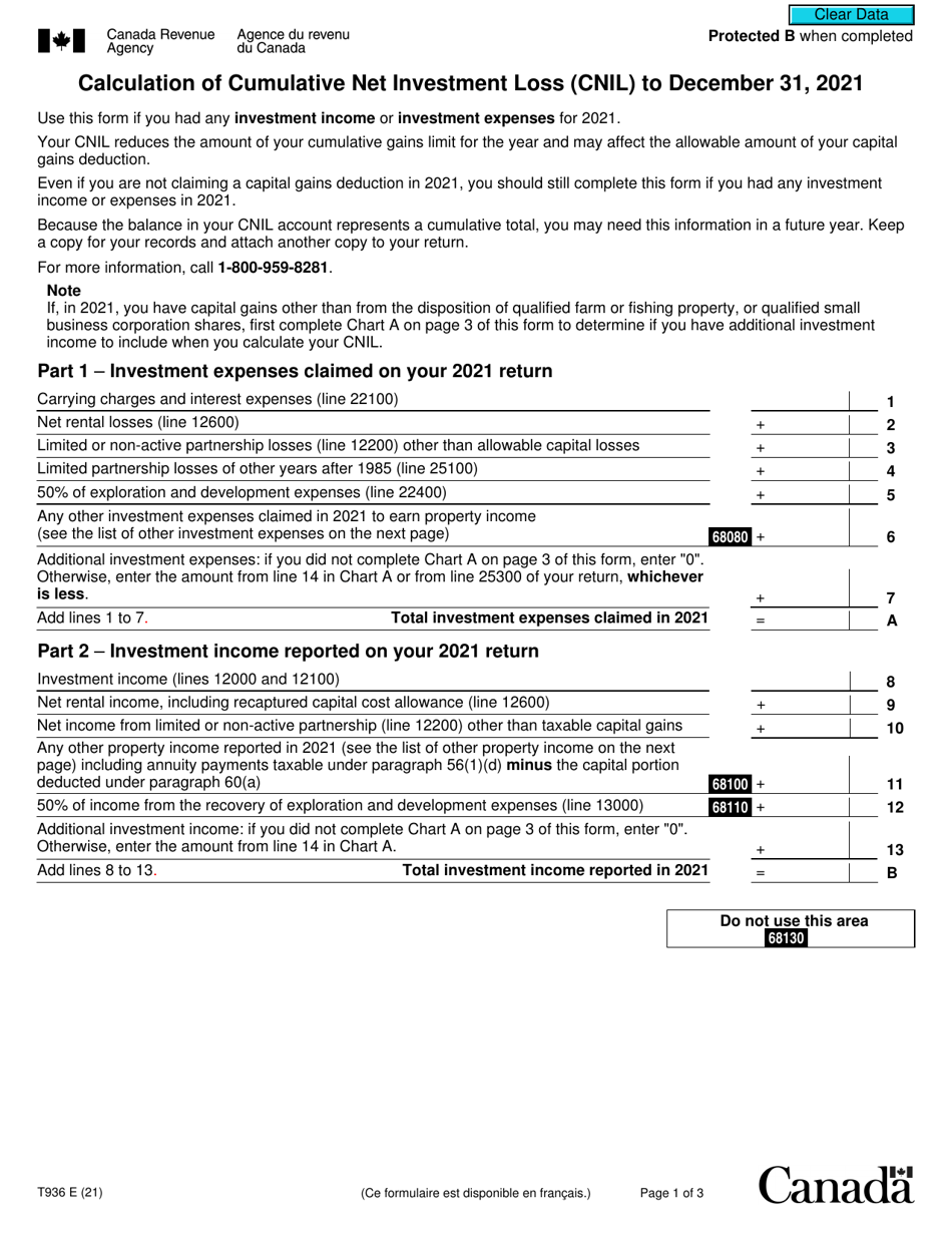 Form T936 - 2021 - Fill Out, Sign Online and Download Fillable PDF ...