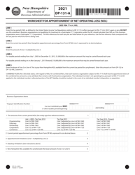 Form DP-131-A - 2021 - Fill Out, Sign Online and Download Fillable PDF ...