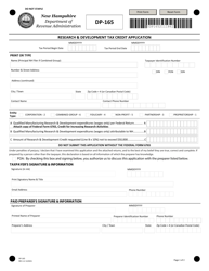 Form DP-165 - Fill Out, Sign Online and Download Fillable PDF, New ...