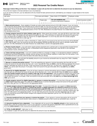 Form TD1 - 2020 - Fill Out, Sign Online and Download Fillable PDF ...