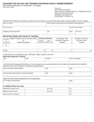 Form SFN51023 Download Fillable PDF or Fill Online Voucher for on-The ...