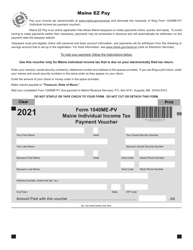 Form 1040ME-PV - 2021 - Fill Out, Sign Online and Download Fillable PDF ...