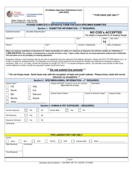 Form G-9 Download Printable PDF or Fill Online Rabies Specimen ...