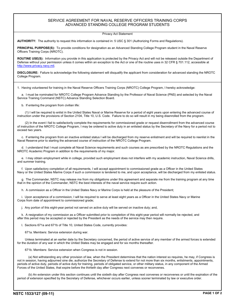 Form NSTC1533/127 - Fill Out, Sign Online and Download Fillable PDF ... Form NSTC1533/127 - Fill Out, Sign Online and Download Fillable PDF ...