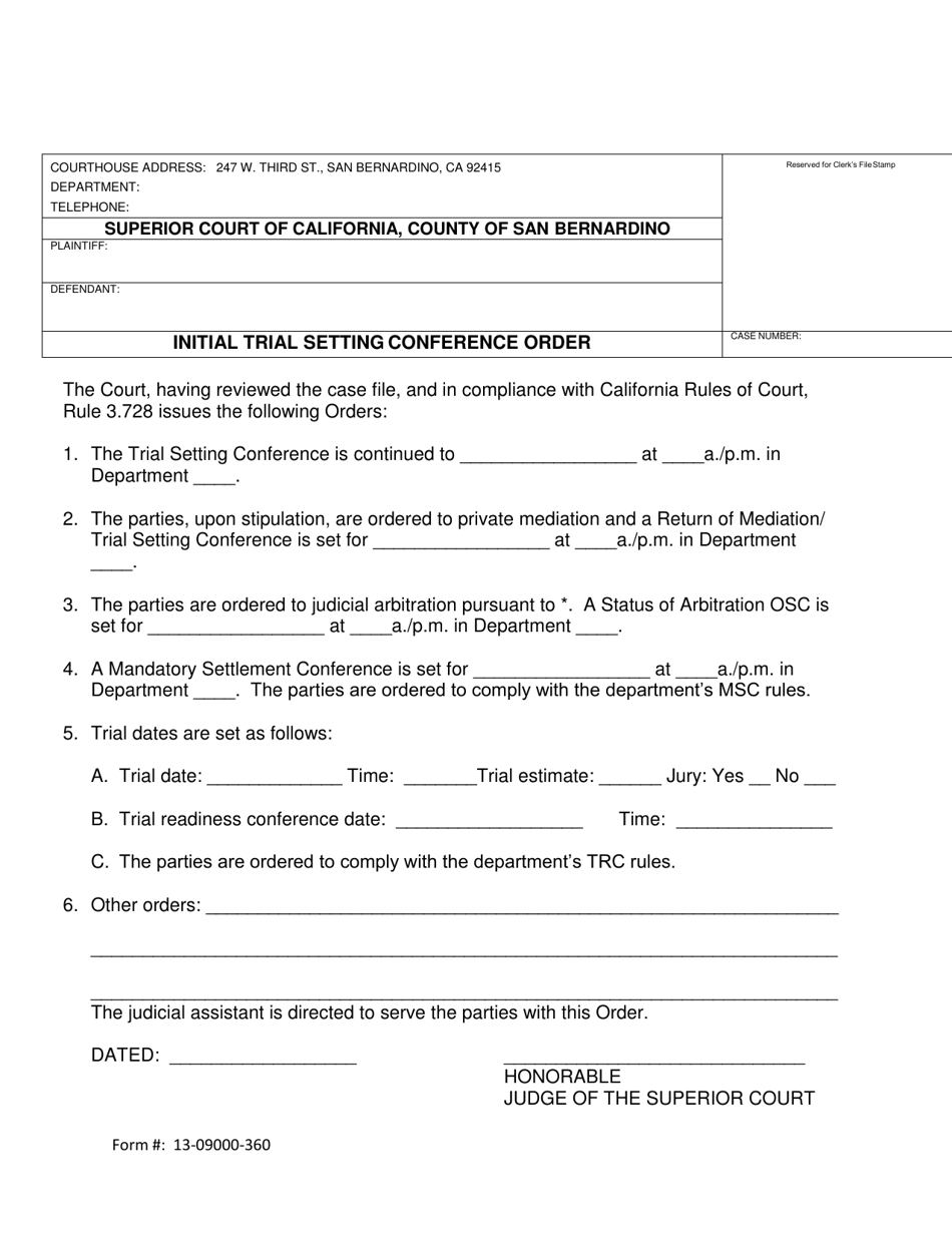 Form 13-09000-360 - Fill Out, Sign Online and Download Printable PDF ...