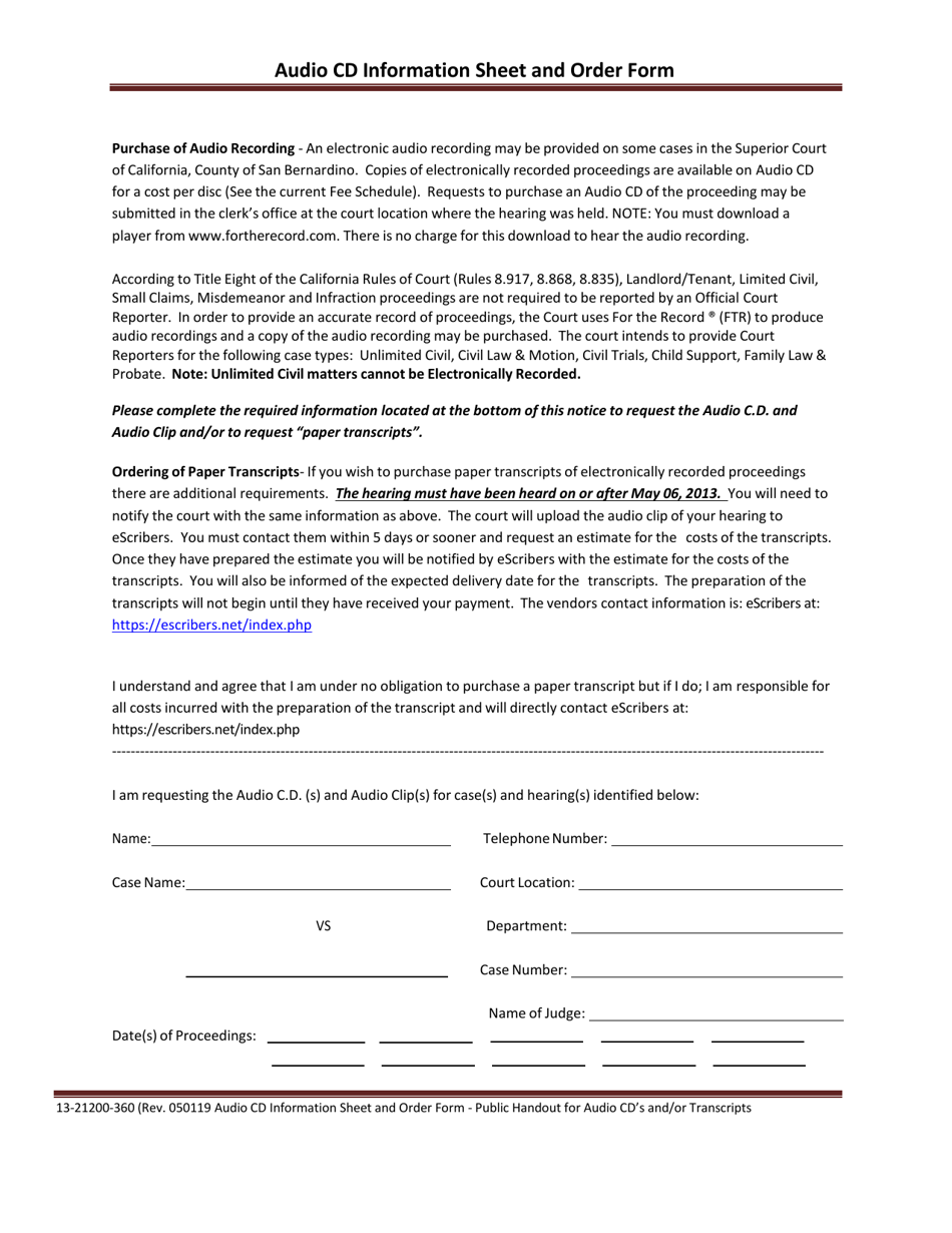 Form 13-21200-360 - Fill Out, Sign Online and Download Printable PDF ...