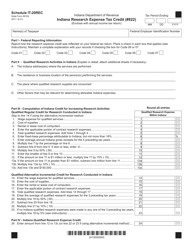State Form 49184 Schedule IT-20REC - Fill Out, Sign Online and Download ...