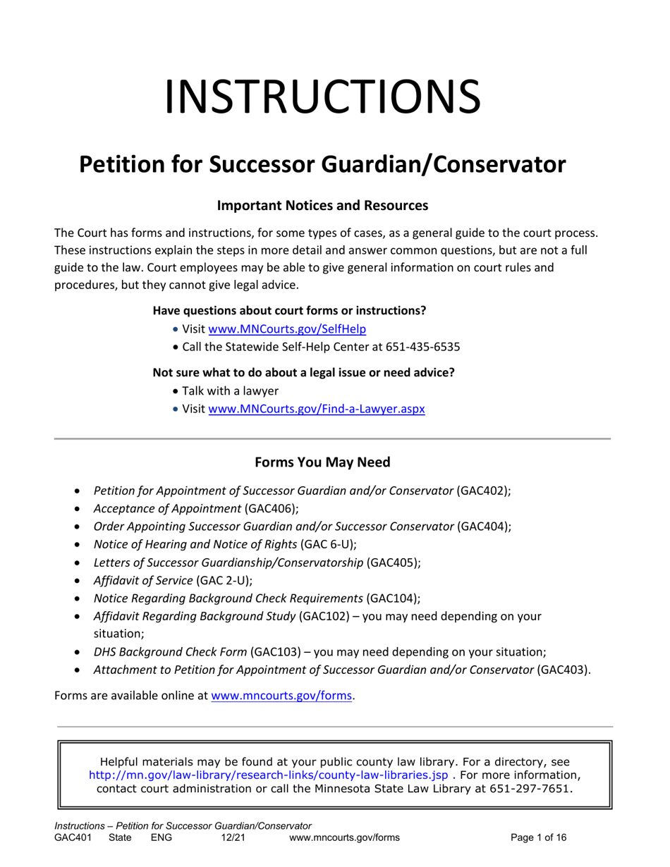 Form GAC401 - Fill Out, Sign Online and Download Printable PDF ...