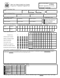 New York Drug Court Treatment Progress Form - Fill Out, Sign Online and ...