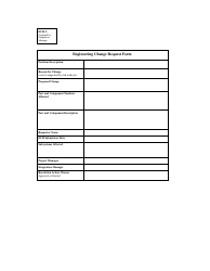 Engineering Change Request Form Download Printable PDF | Templateroller